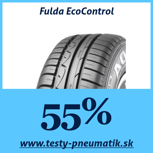 Fulda EcoControl: 70 %, 19 recenzií, od 38,63 € | Testy-Pneumatik.sk